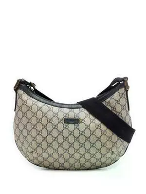Gucci Gg Supreme Crossbody Bag - Neutrals