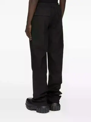Rick Owens Dietrich Drawstring Waist Trousers - Black