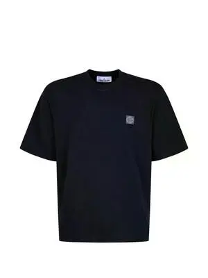 Stone Island 2100030 Logo-patch T-shirt Blue