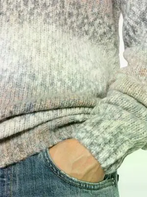 DONDUP Gradient Effect Chunky Knit Sweater