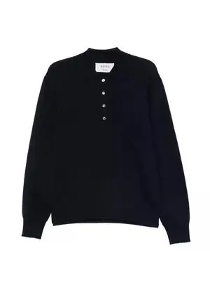 RÓHE Button-placket Polo Sweater
