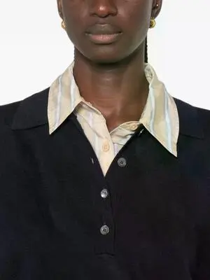 RÓHE Button-placket Polo Sweater