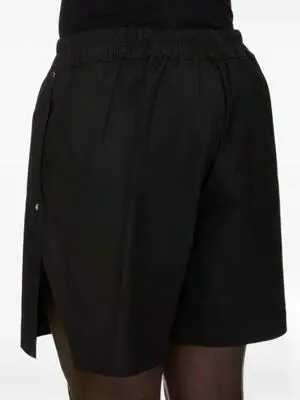 Rick Owens Drawstring-waist Zip-front Shorts