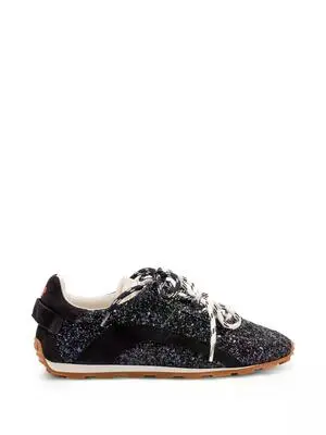 Dsquared2 Glitter Embellished Lace-up Sneakers
