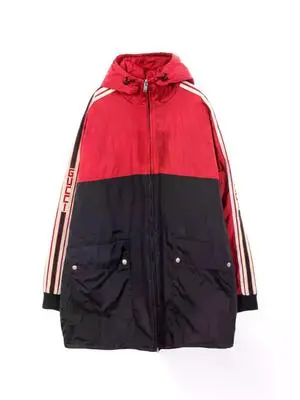 Gucci Padded Hooded Jacket - Red