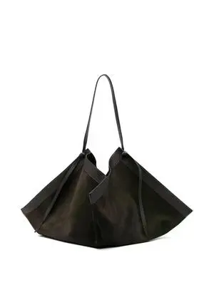 Yuzefi Large Wonton Tote Bag - Brown