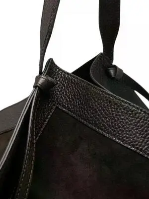 Yuzefi Large Wonton Tote Bag - Brown