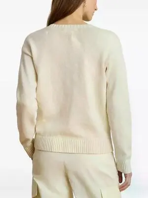 Ralph Lauren Vizsla Intarsia-knit Crew Neck Sweater