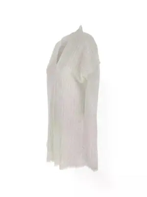 KANGRA Fringed Short-sleeve Cardigan