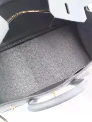 Hermès Birkin 25 Togo Leather Handbag - Grey