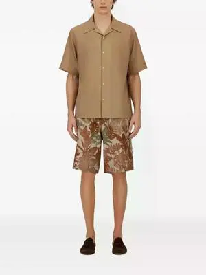 Herno Bowling-collar Shirt - Neutrals