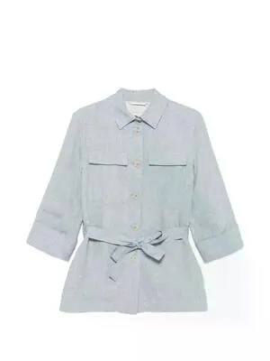 Peserico Belted Overshirt