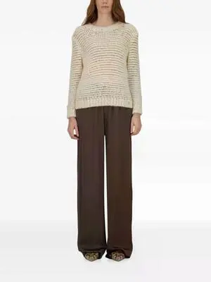 Herno Sequin-embellished Corncob-stitch Sweater