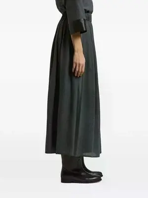 Peserico Pleated Midi Skirt