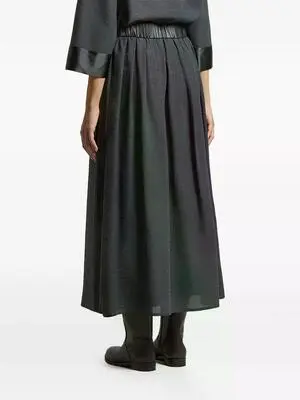 Peserico Pleated Midi Skirt
