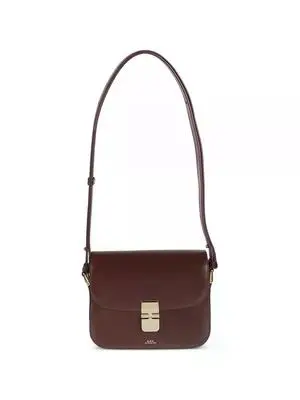 A.p.c. Small Grace Shoulder Bag - Red
