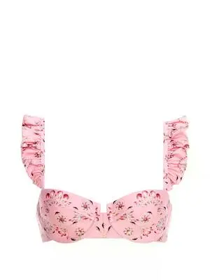 Agua Bendita Underwired Bikini Top - Pink