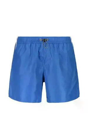 Iceberg Stripe Detail Swim Shorts - Blue