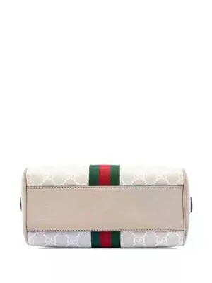 Gucci Ophidia Gg Supreme Web Mini Satchel - Neutrals