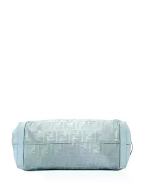 Fendi Zucca Nylon Zip Code Tote Bag