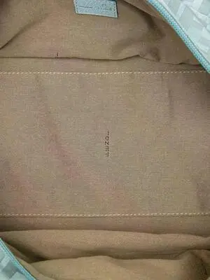 Fendi Zucca Nylon Zip Code Tote Bag