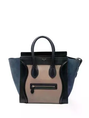 Celine Mini Luggage Tote Bag - Brown