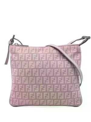 Fendi Zucchino Canvas Crossbody Bag