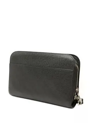 LOUIS VUITTON 2008 Taiga Leather Pochette Baikal Clutch Bag