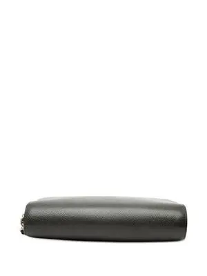 LOUIS VUITTON 2008 Taiga Leather Pochette Baikal Clutch Bag