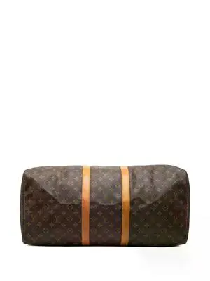 LOUIS VUITTON Monogram Keepall 55 Travel Bag