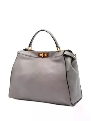 Fendi Large Calfskin Peekaboo Satchel