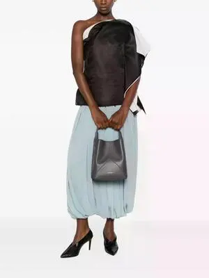Victoria Beckham Leather Tote Bag - Grey