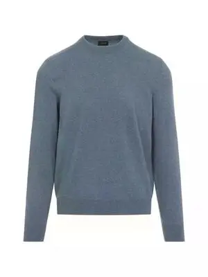 Brioni Cashmere Crew Neck Sweater - Blue