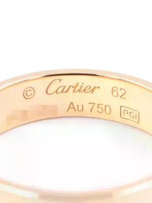 Cartier 18k Rose Gold Love Ring