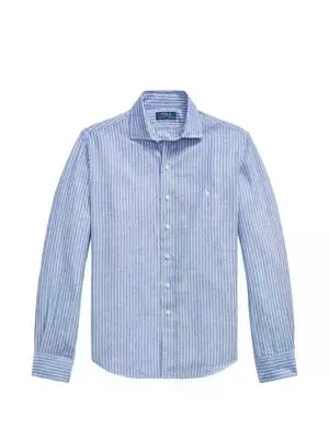 Polo Ralph Lauren Striped Seersucker Shirt - Blue