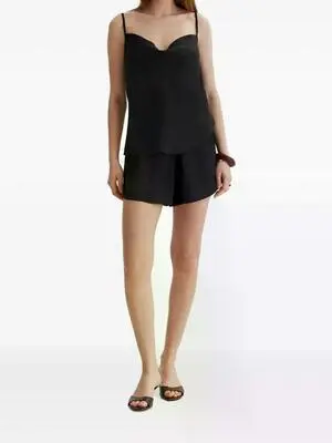 FRAMBOISE Silk Shorts
