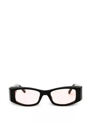 Palm Angels Rectangular Frame Sunglasses - Black