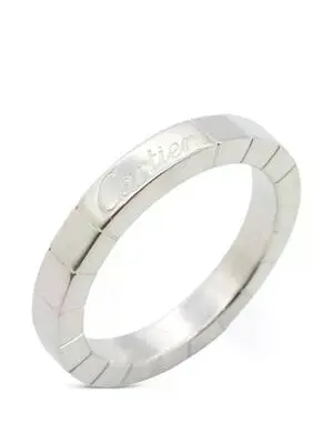 Cartier 18k White Gold Lanière Ring