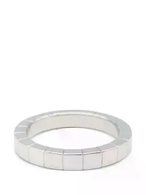 Cartier 18k White Gold Lanière Ring