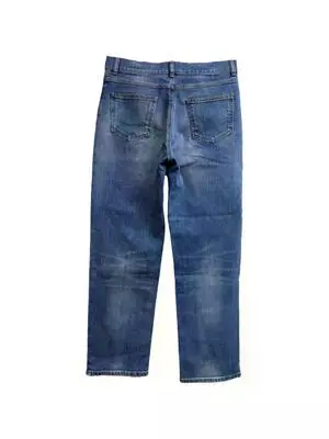 Valentino Garavani Rockstud Straight-leg Jeans - Blue