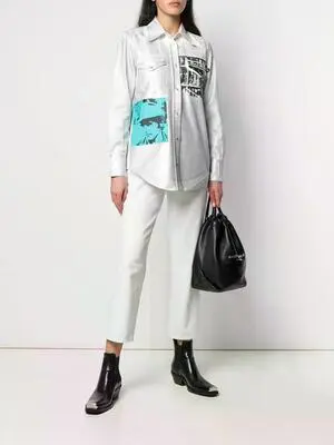 Calvin Klein Tone Warhol Print Shirt