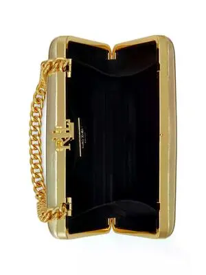Ralph Lauren Franki Leather Clutch Bag