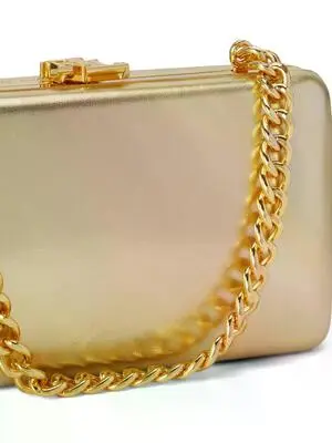 Ralph Lauren Franki Leather Clutch Bag