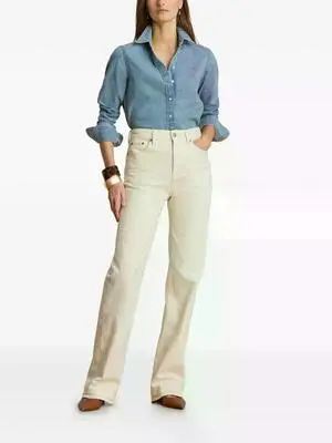 Ralph Lauren Embroidered Logo Denim Shirt