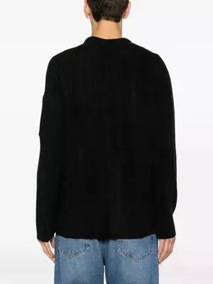 C.P. COMPANY Logo-patch Knitted Sweater