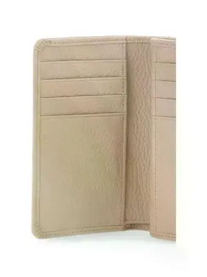GIANNI CHIARINI Dollaro Pebbled Leather Wallet