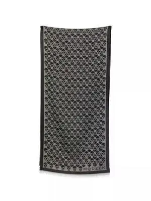 Alexander McQueen Skull-pattern Fringed Scarf - Grey