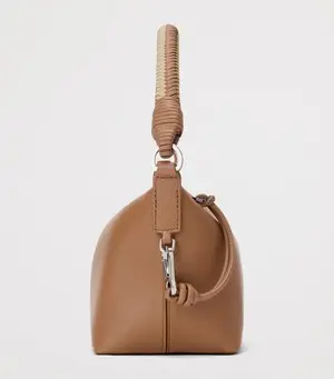 Loewe Nappa Leather Cala Top-handle Bag - Beige