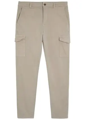 RAITH Lenox Tapered-leg Cargo Trousers - Grey