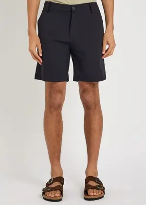 RAITH Luiz Hybrid Stretch-jersey Shorts - Navy
